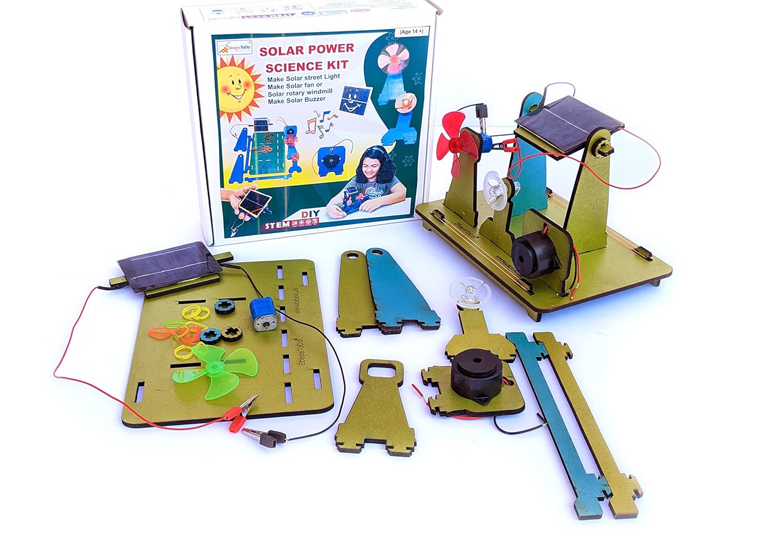 Buy StepsToDo Solar Power Science Kit. Multiple Conversion of Solar ...