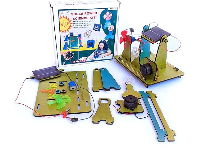 Buy StepsToDo Solar Power Science Kit. Multiple Conversion of Solar ...