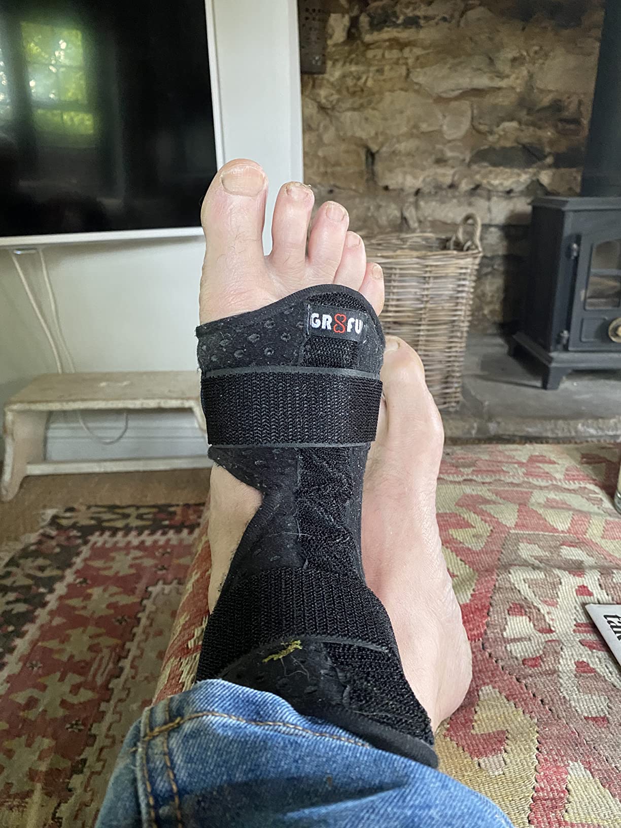 gr8ful® Night Splint Foot Brace for Plantar Fasciitis | Heel Pain, Burtis, Achilles Tendonitis ...