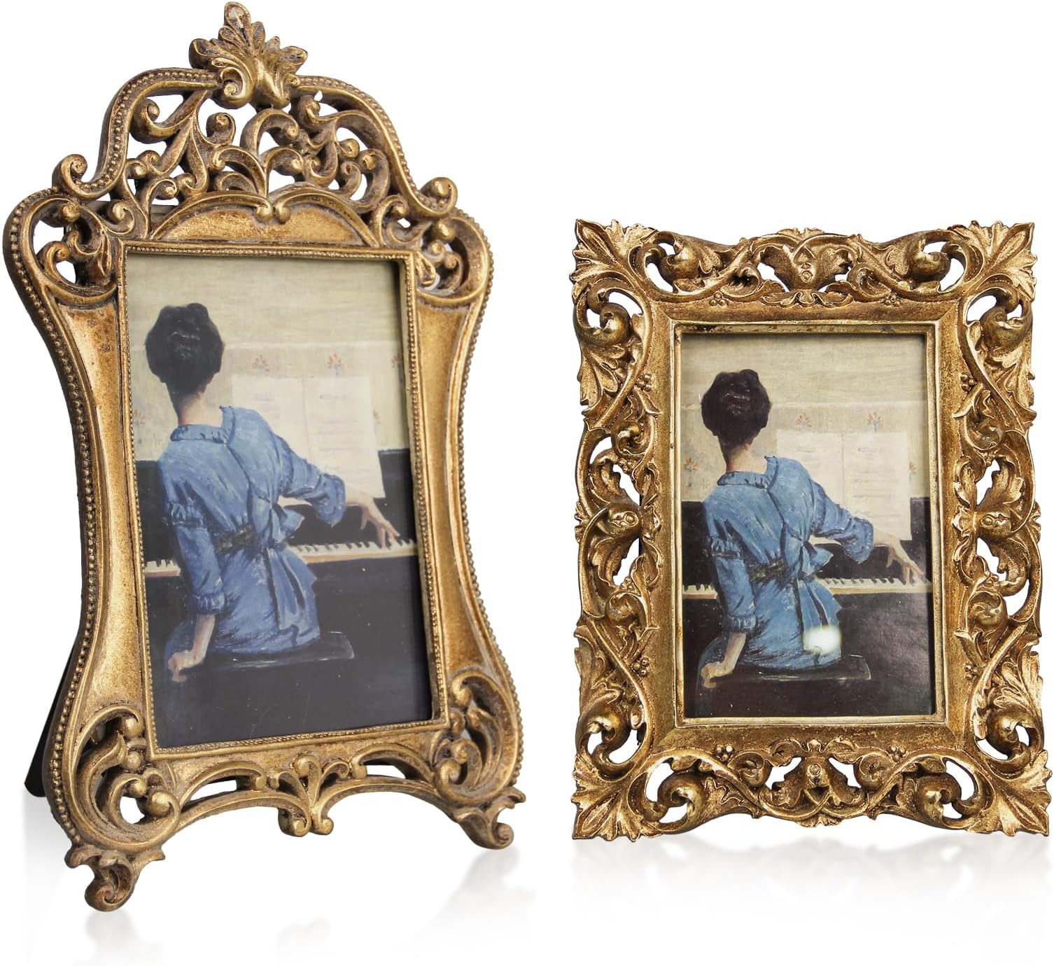 Amazon.com - Happy Homewares Vintage Classic 5x7 Resin Portrait Picture ...