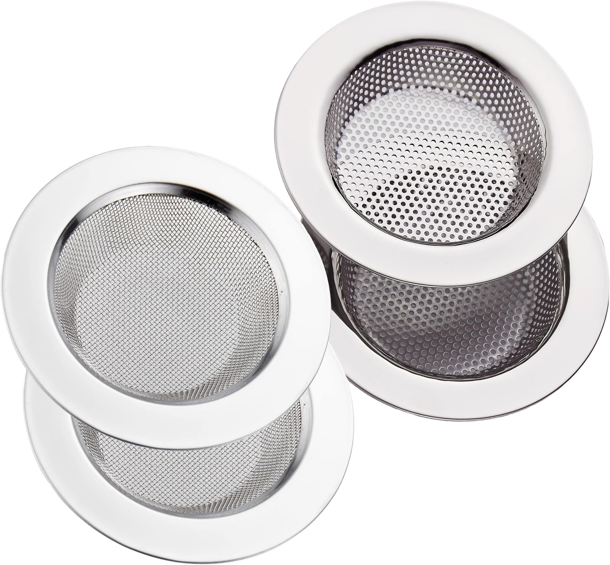 LASSHSWA 2 Pack Kitchen Sink Strainer Stainless Steel, Kitchen Sink ...