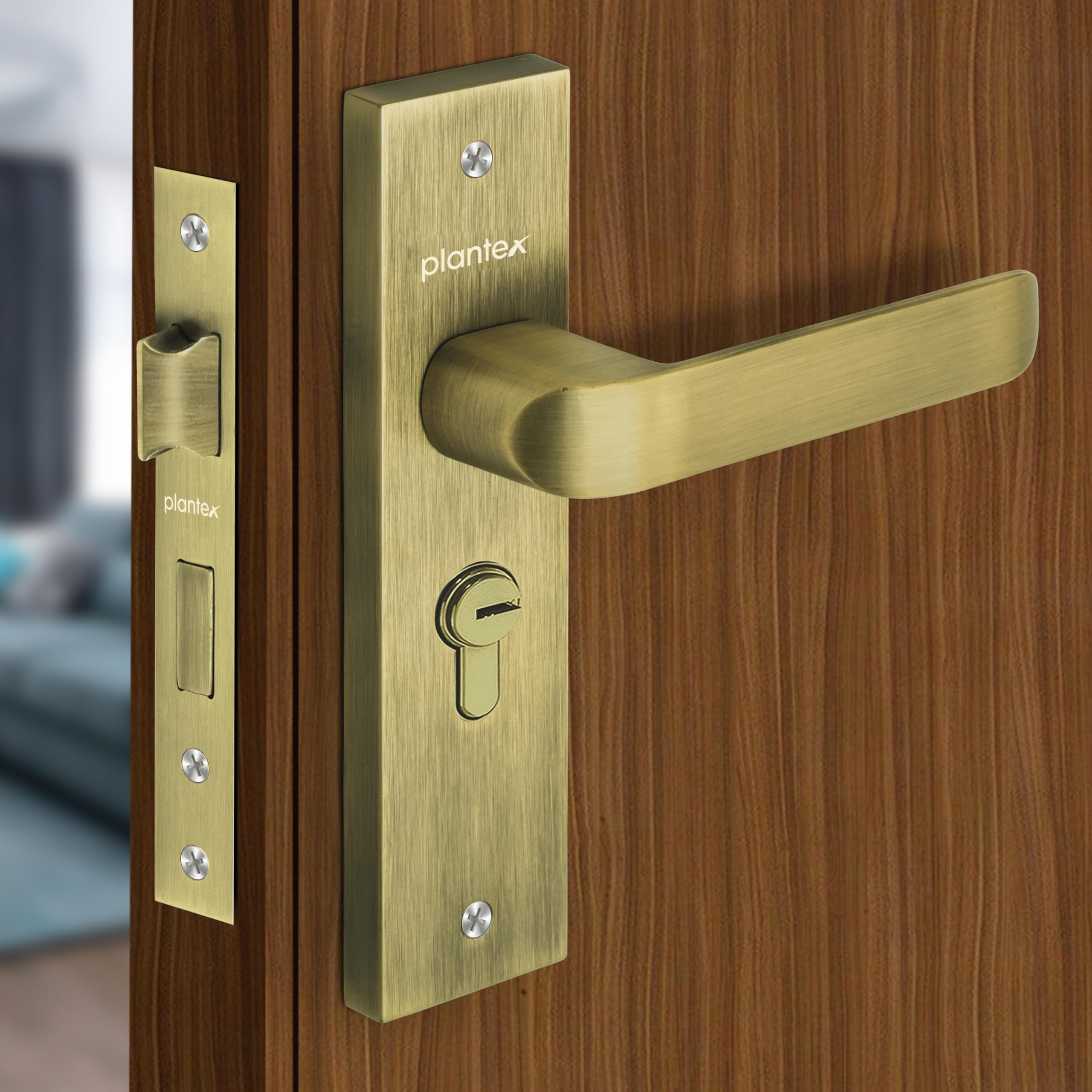 Plantex Fully Brass Door Lock with 3 Years of Warranty/Main Door Lock ...