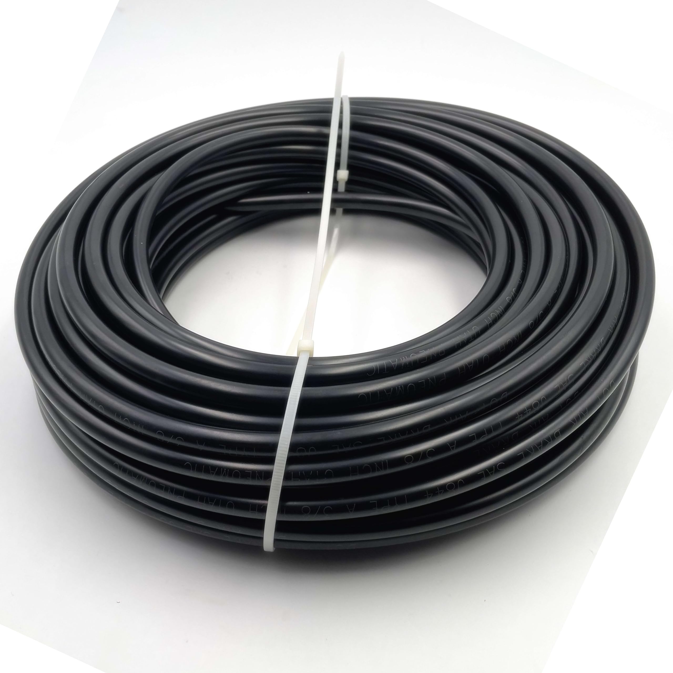 Amazon.com: Utah Pneumatic 3/8 inch Nylon Black Air Line Tubing - 100 ...