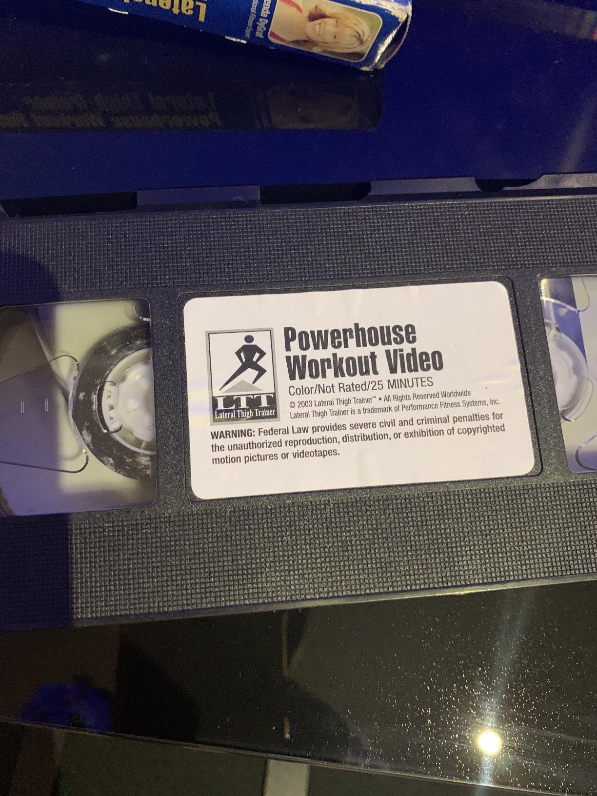 Lateral Thigh Trainer Powerhouse Workout Video : Amazon.co.uk: DVD ...