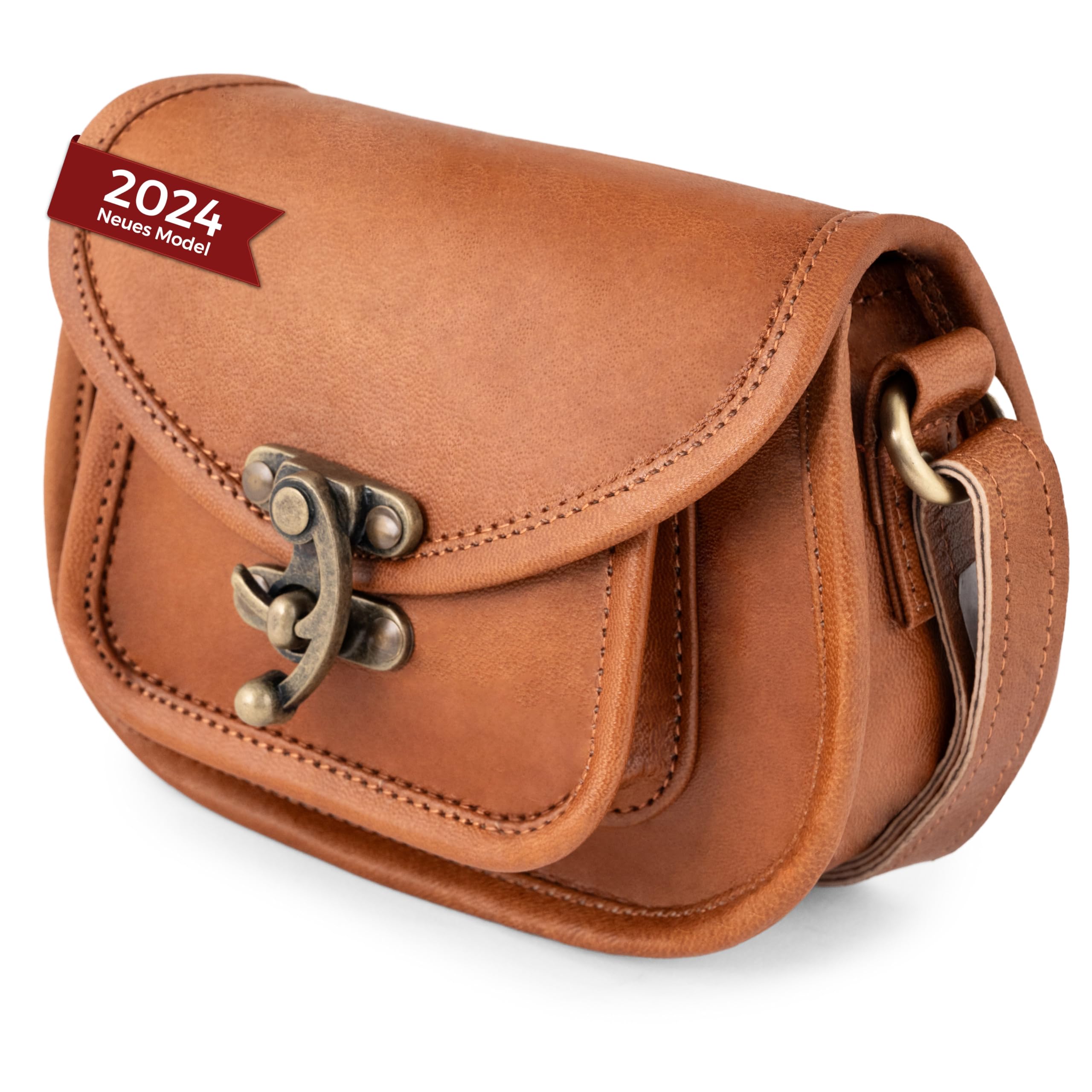 Berliner Bags Vintage Genuine Leather Shoulder Bag Valencia, Small ...