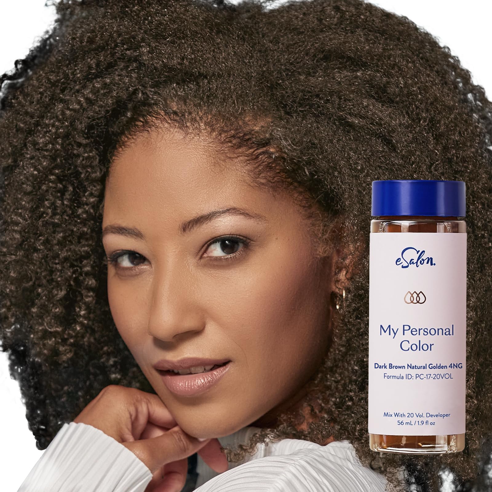 Amazon.com : eSalon Permanent Hair Color & Hair Dye Kit - Dark Brown ...