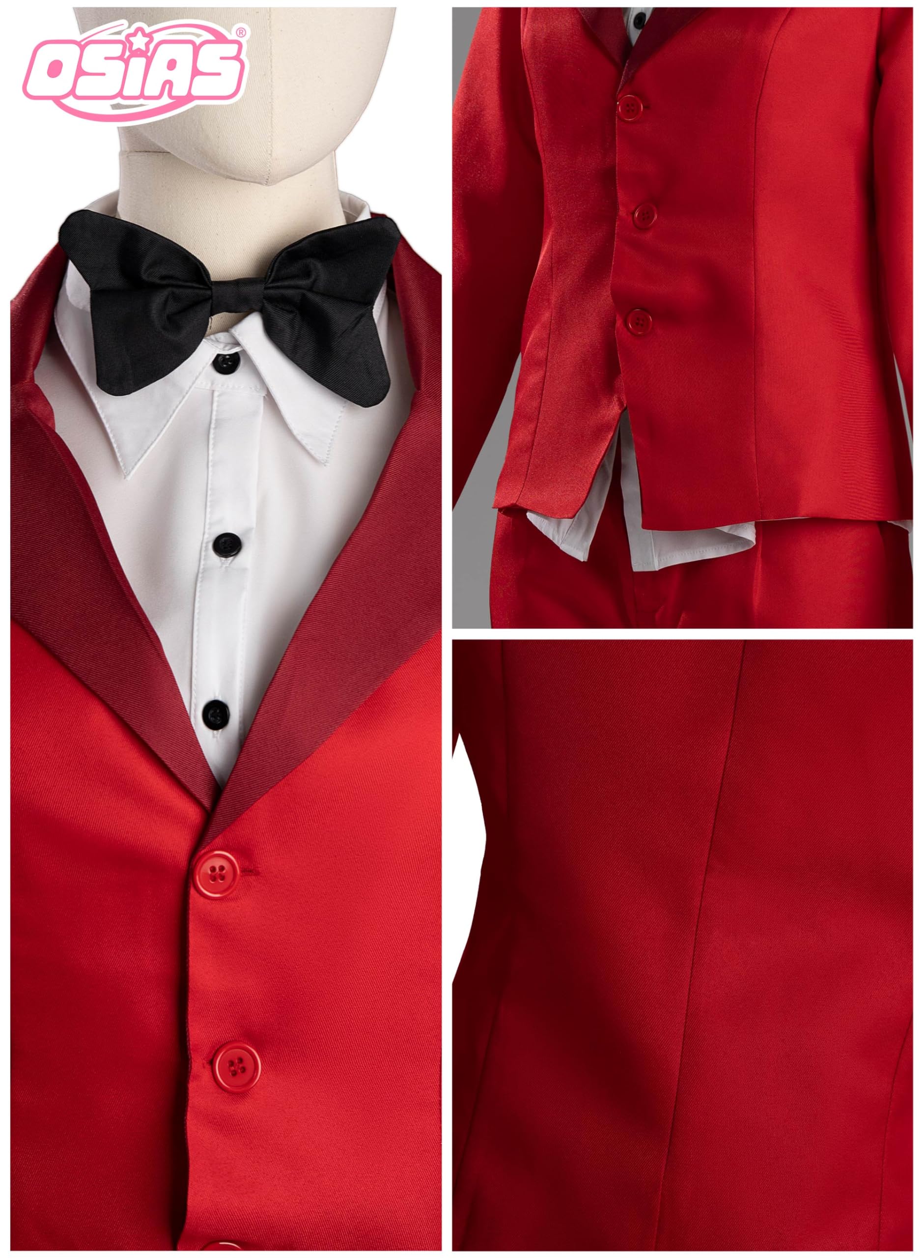 Snapklik.com : Hazbin Hotel Charlie Morningstar Cosplay CostumeXL