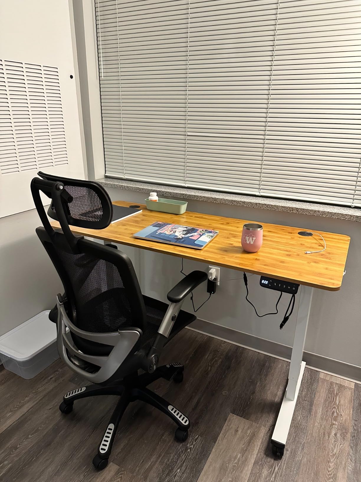 $40/mo - Finance VOSATRON Height Adjustable Electric Standing Desk, 55 ...