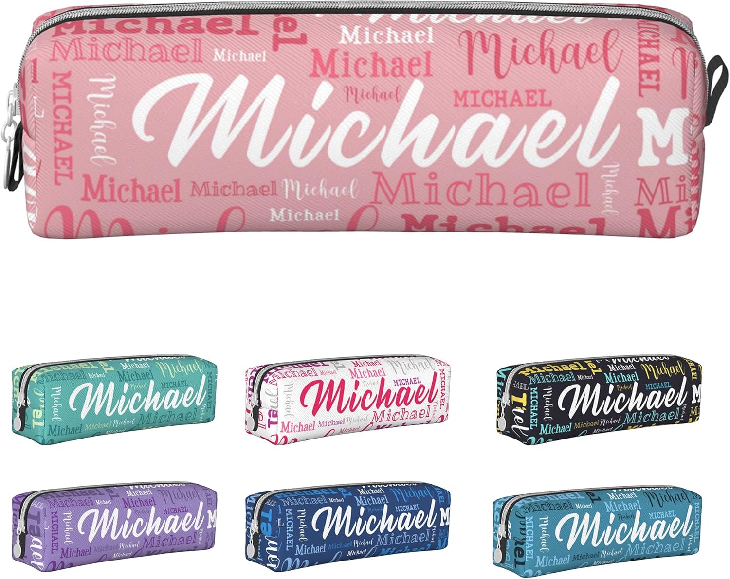 Amazon.com : sewbuapo Custom Pencil Case with Name, Personalized Name ...