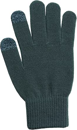 Dorfman Pacific Women Touch Screen Magic Glove One size (Charcoal) at ...