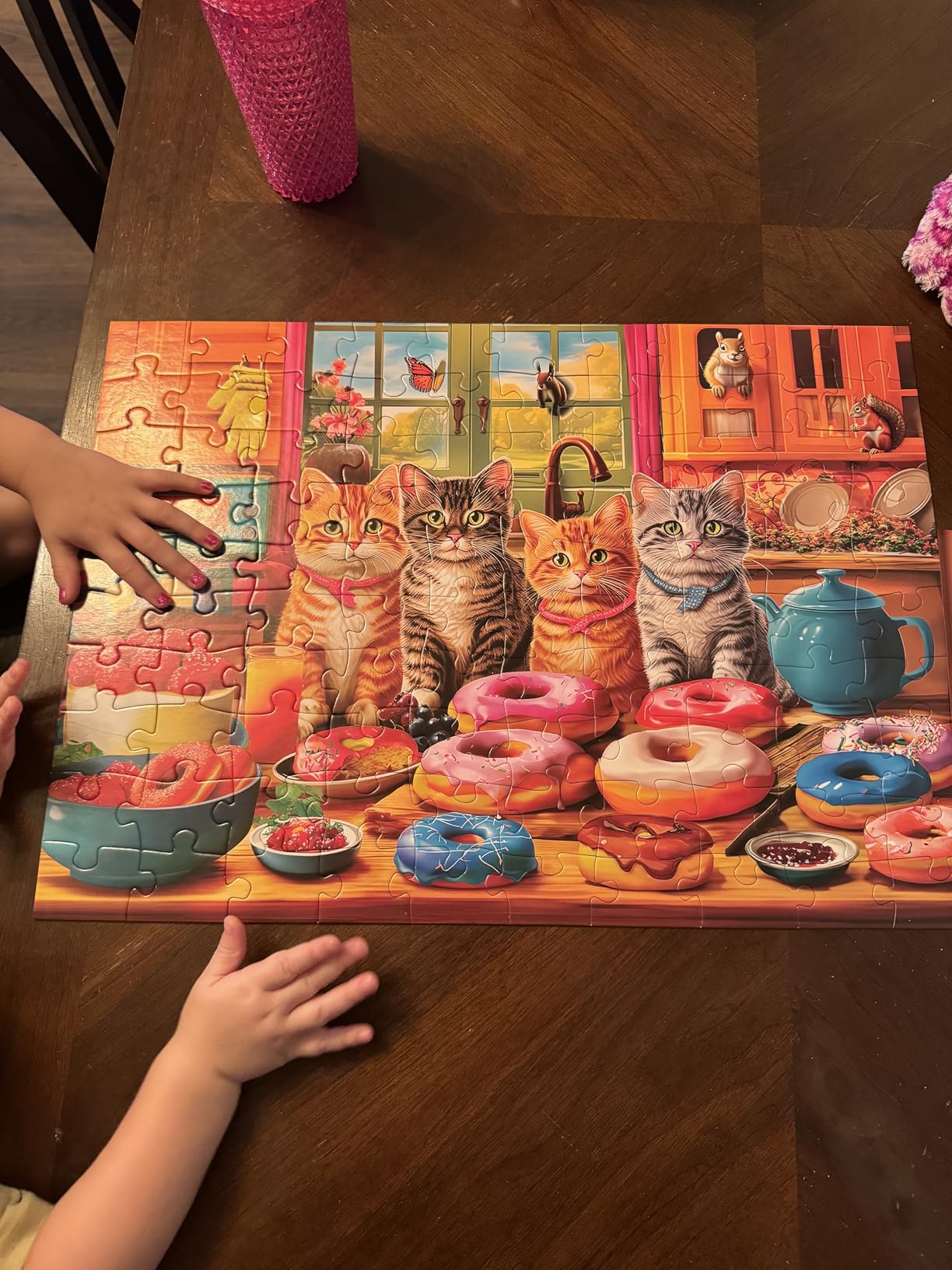 Amazon.com: Extra Large Pieces Jigsaw Puzzles for Adults - 100 Piece ...