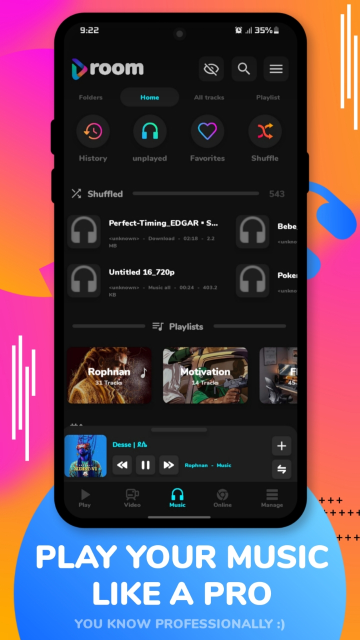 room: video & music player - App on Amazon Appstore