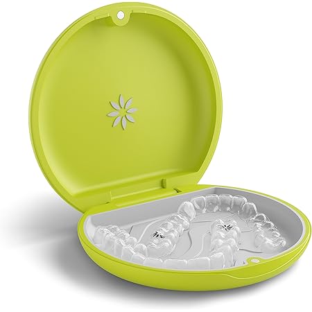 Amazon.com : Invisalign Aligner and Retainer Case, Lime Green : Health ...