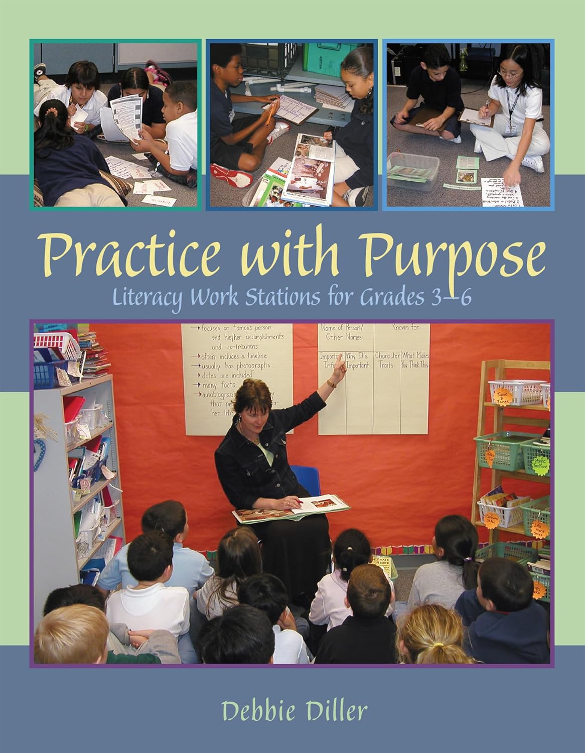Amazon.com: Practice with Purpose: Literacy Work Stations for Grades 3 ...
