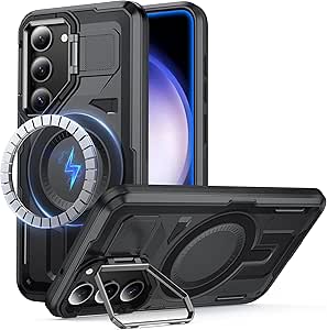 Amazon.com: FNDMIL for Samsung Galaxy S23 Plus Case Compatible with MagSafe[Built-in Camera ...