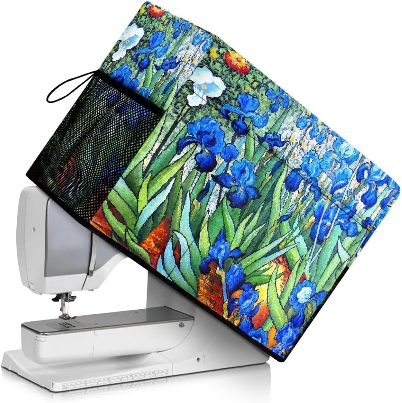 Amazon.com: Mintulipy Sewing Machine Cover Dust Cover Pattern with ...