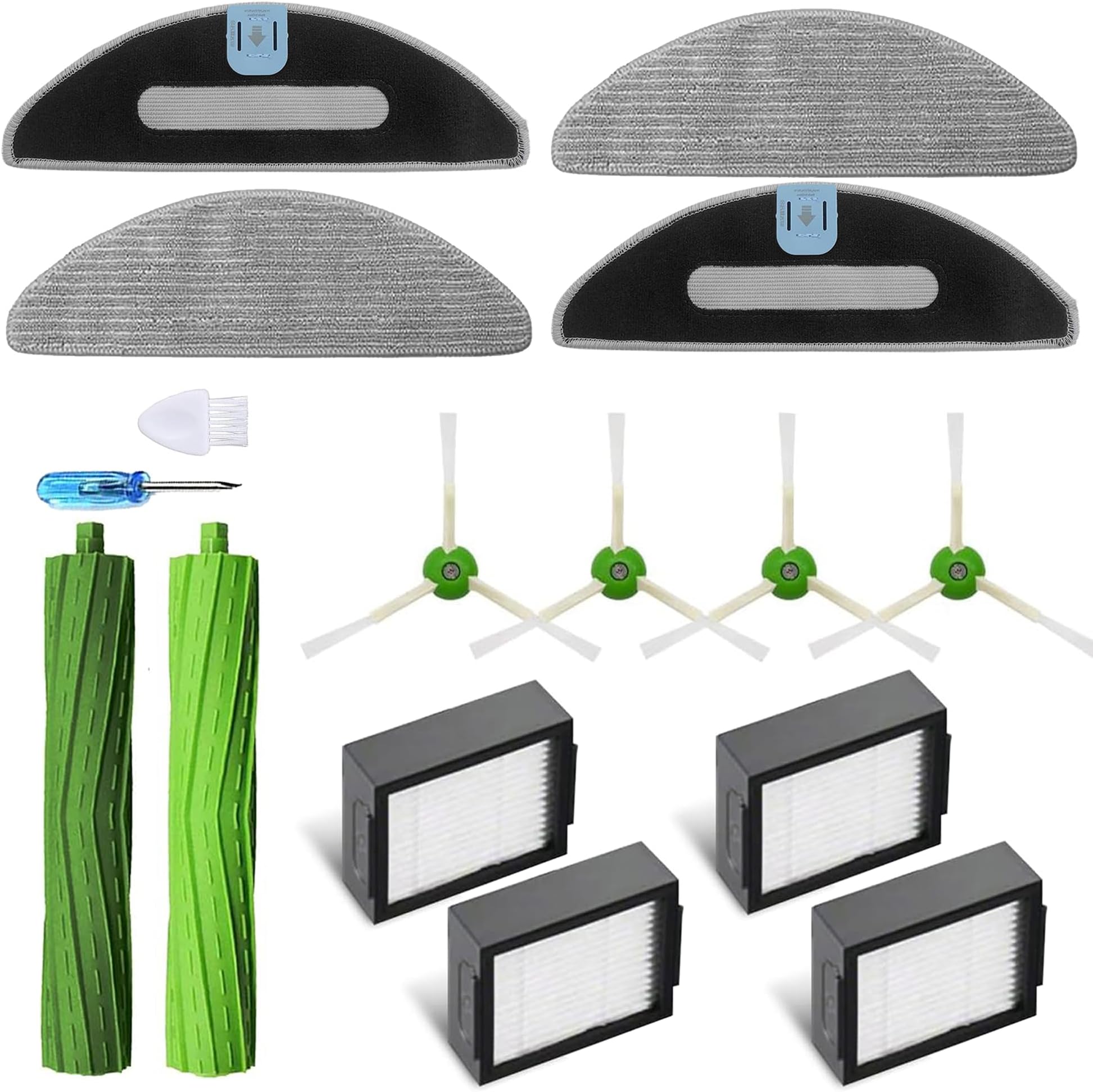 Amazon.com: Detetap Replacement Parts for iRobot Roomba Combo i5, i5 ...