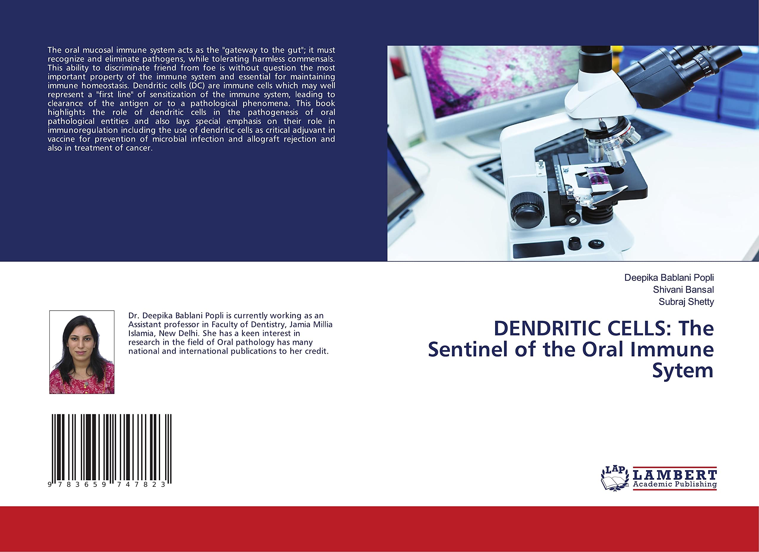 DENDRITIC CELLS: The Sentinel of the Oral Immune Sytem : Amazon.in: Books
