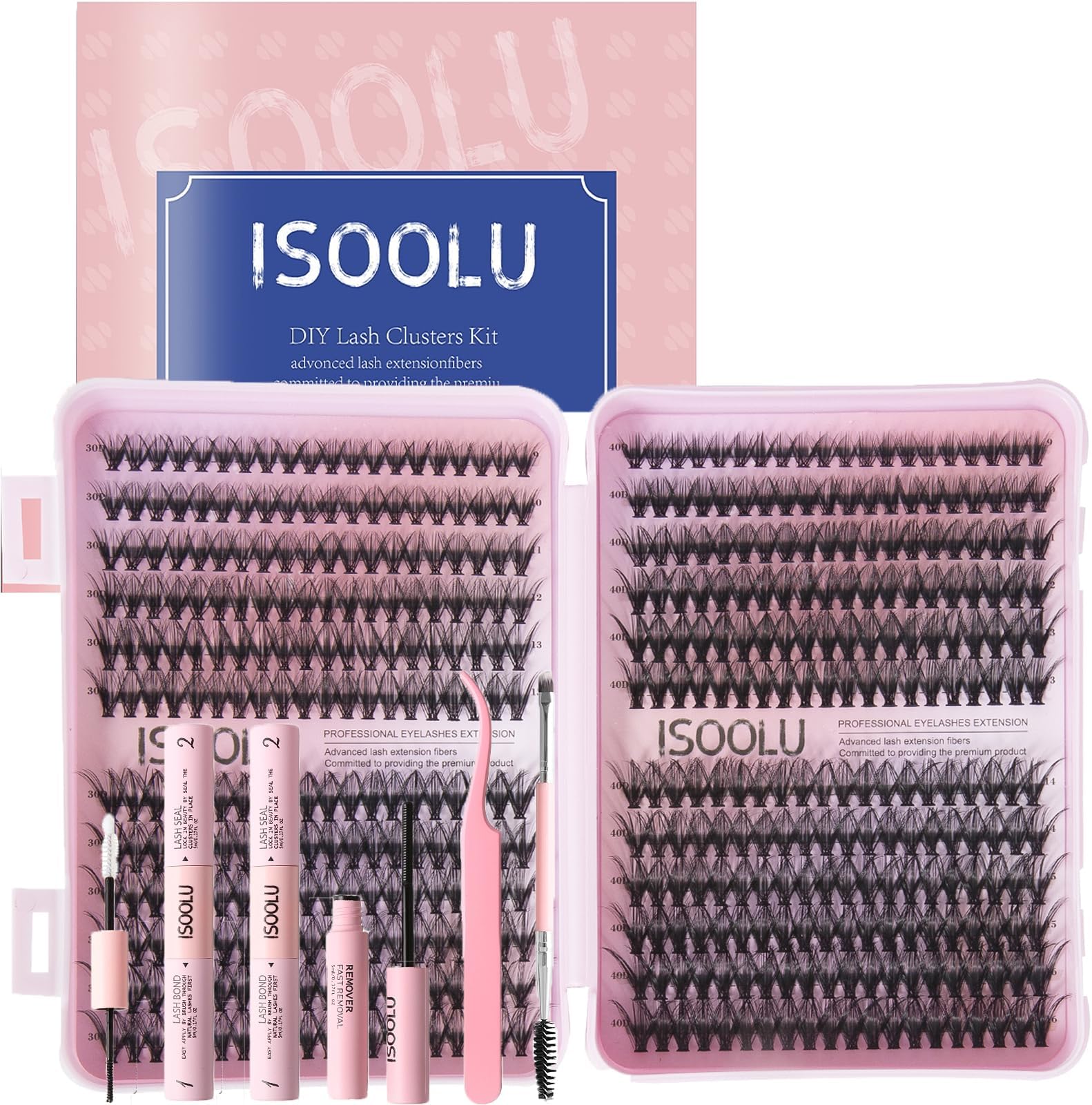 Amazon.com: ShangPuYun Lashes Book 30D/40D/50D Mix 640pcs DIY Fluffy ...