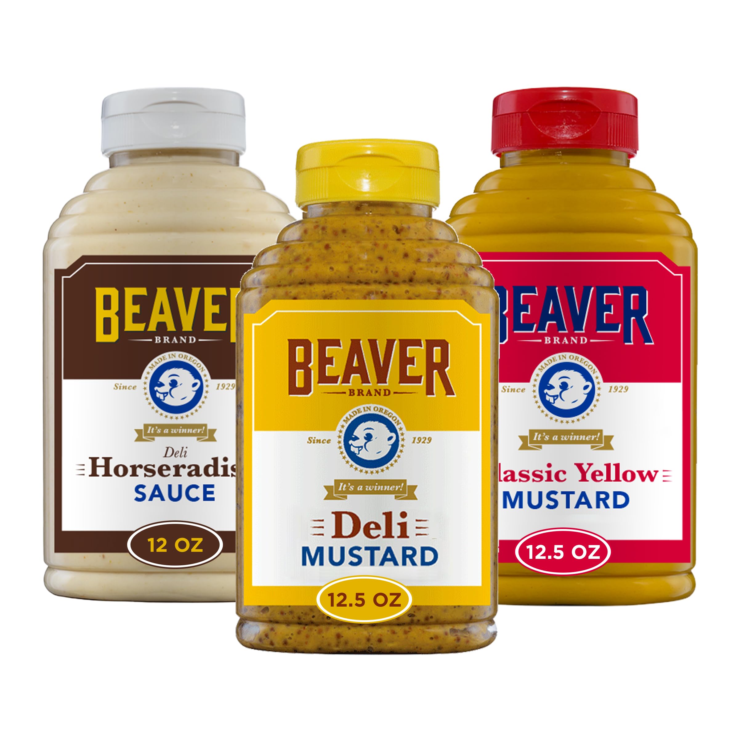 Snapklik.com : Beaver Condiment Variety Pack, Deli Horseradish, Deli ...