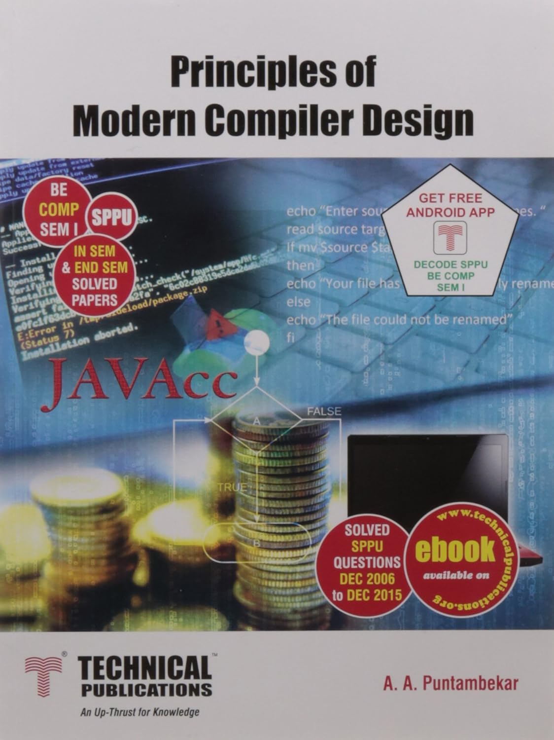 Principles of Modern Compiler Design SPPU BE COMP SEM-I IN SEM & END ...