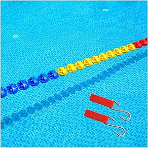 Amazon.com: HWEFOCKU Swimming Pool Safety Divider Ro and Float Line ...
