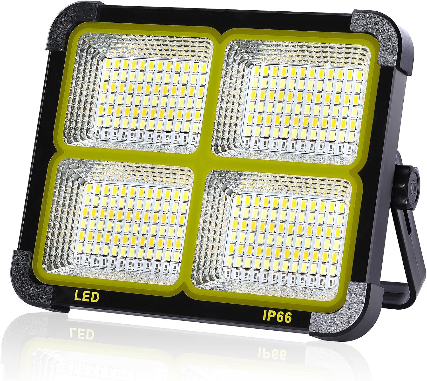 Yewclls 100W LED Work Light 12000mAh 10000 Lumens 4 Modes 336LED ...