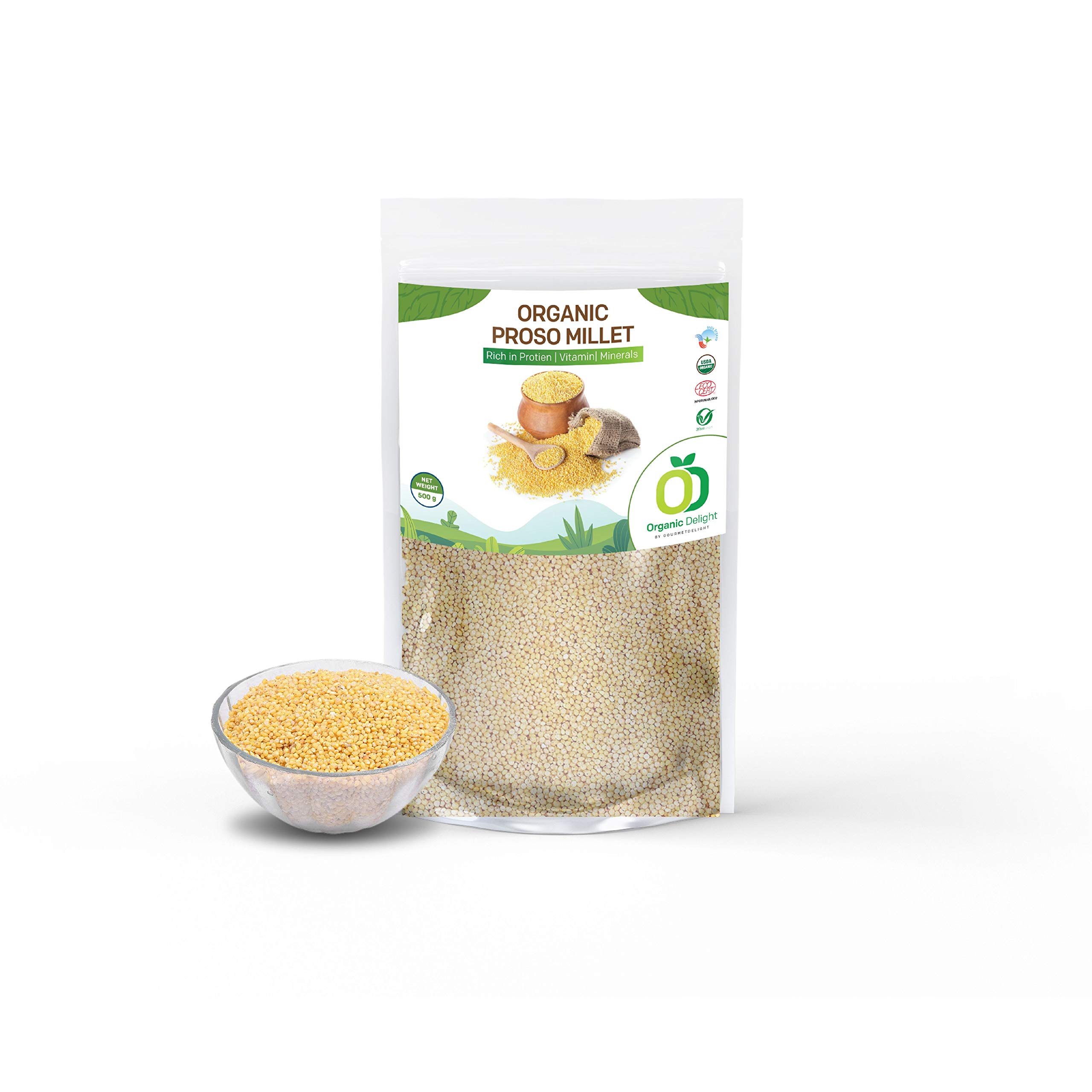 Buy Delight Proso Millet/Chena Rich in Protein & s, Minerals ...