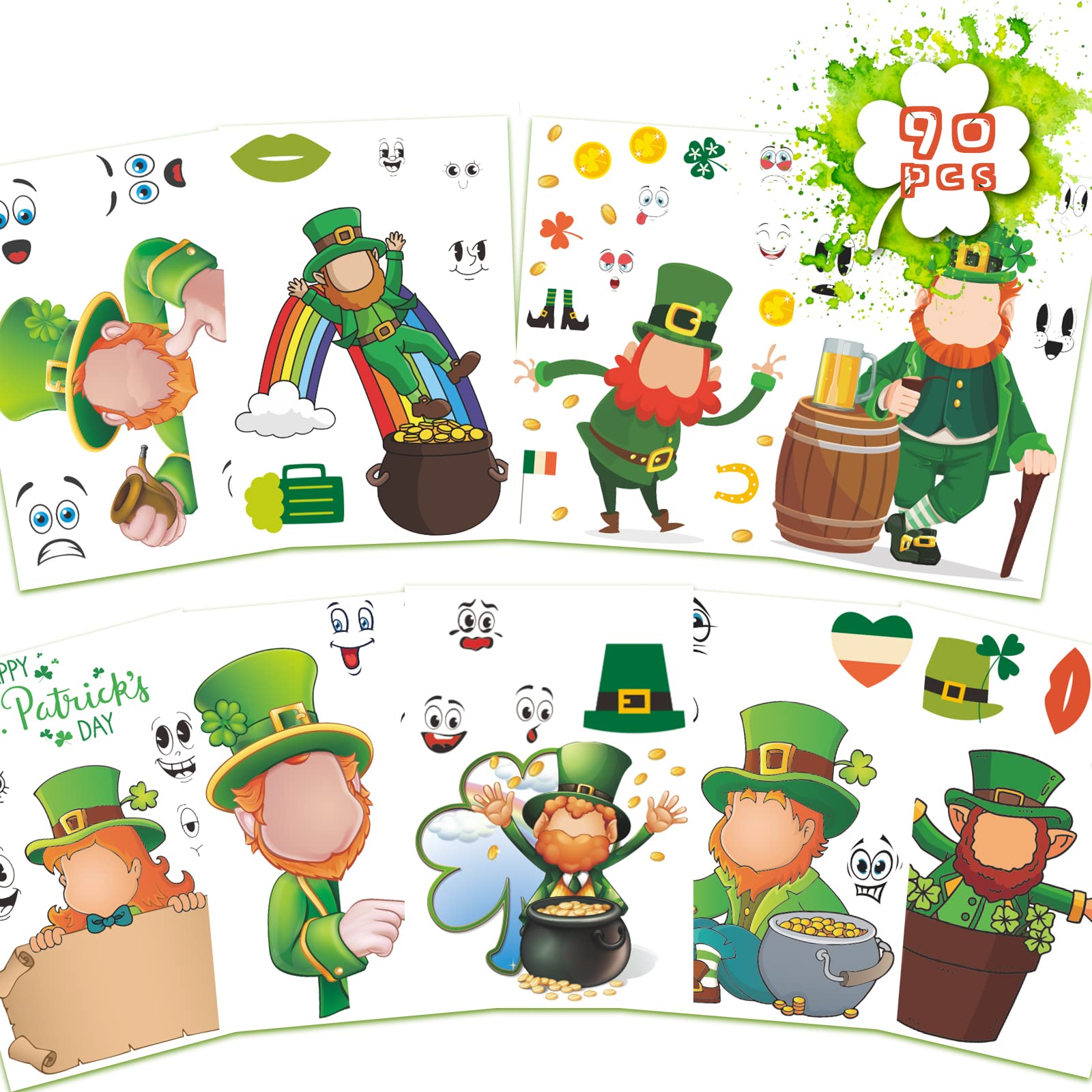 Clipart Leprechaun Face