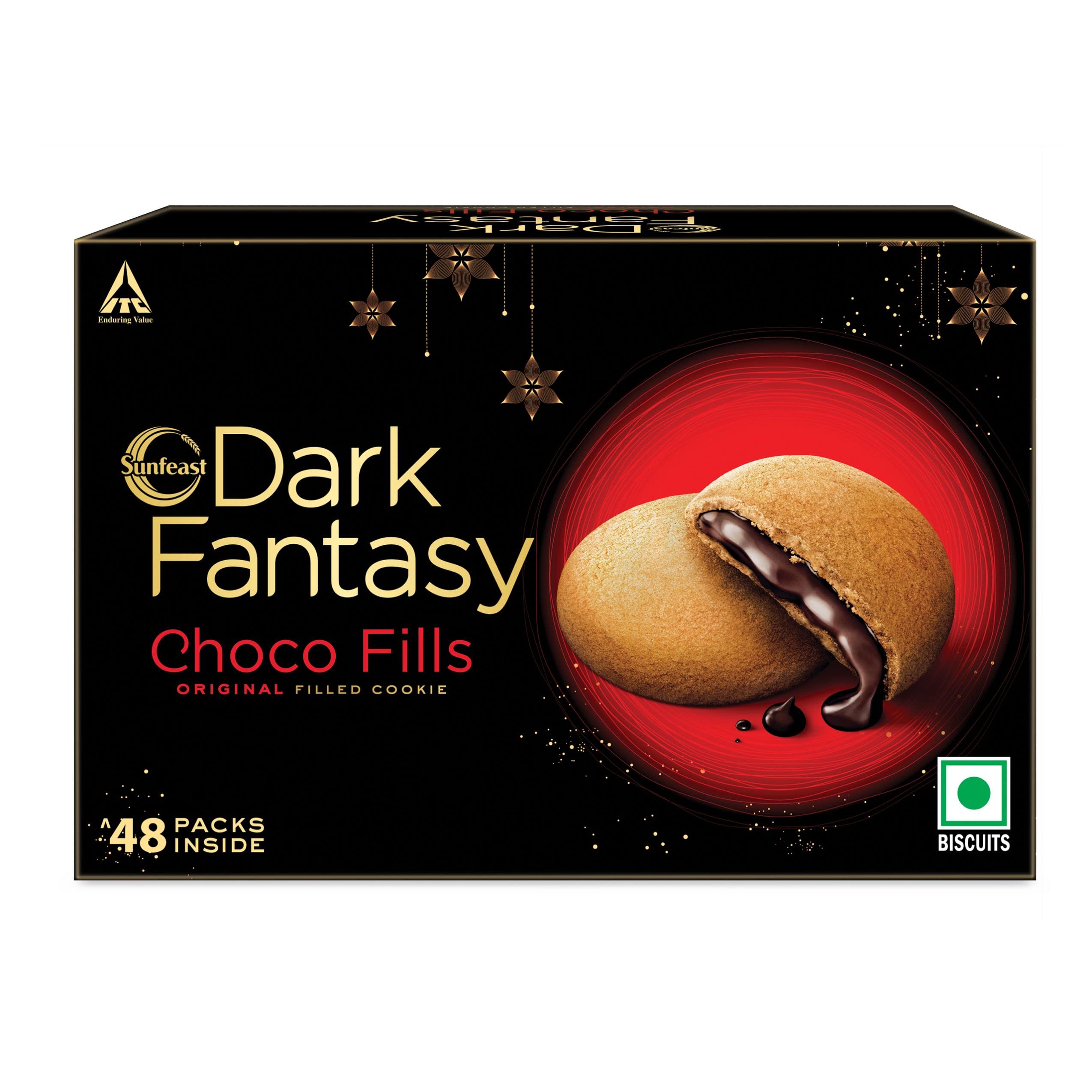 Sunfeast Dark Fantasy Choco Fills, 600g Cadbury Oreo Original ...