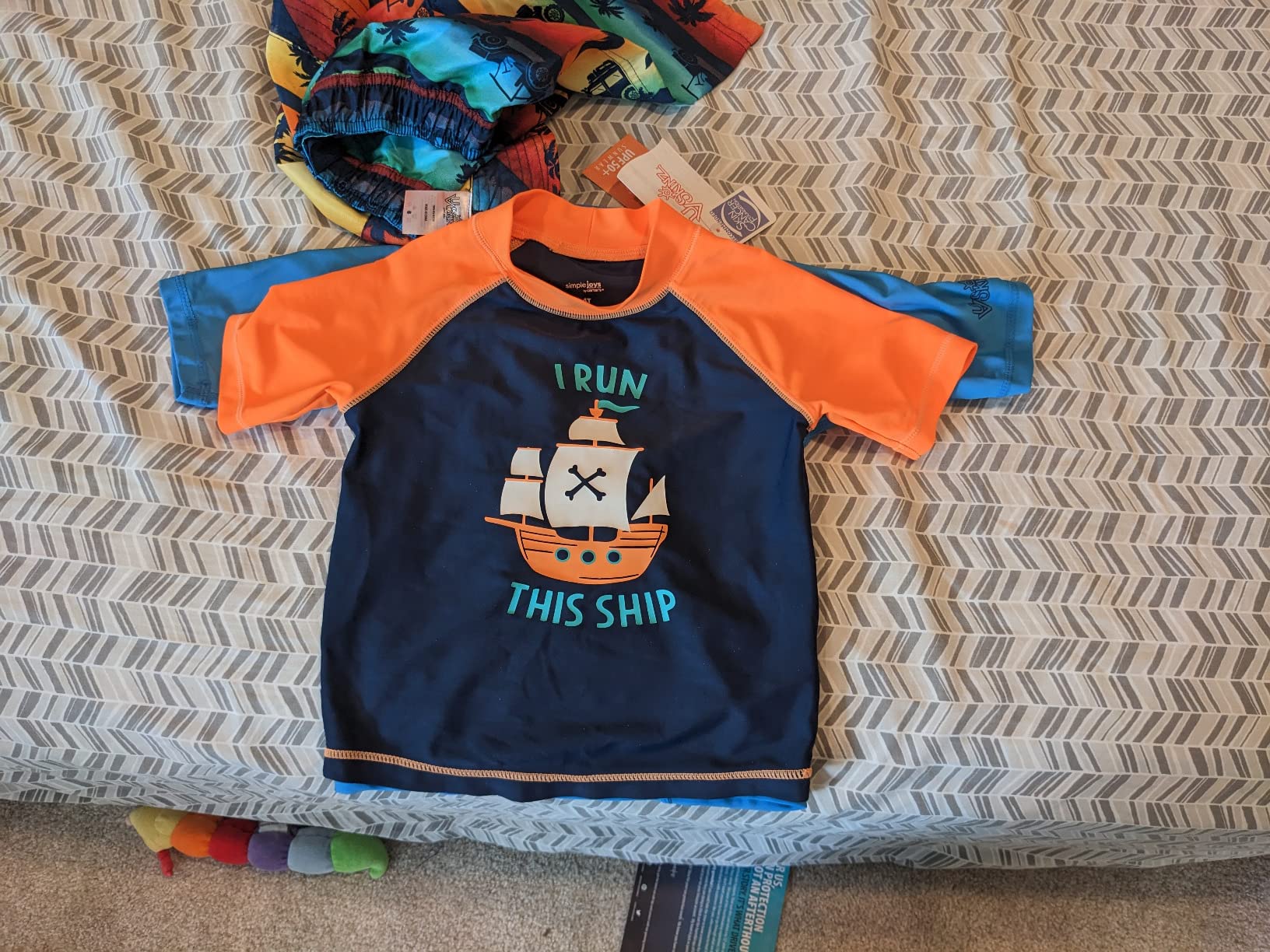 $7/mo - Finance UV SKINZ Boys 3 Piece Sun and Swim Set with UPF 50+ Sun ...
