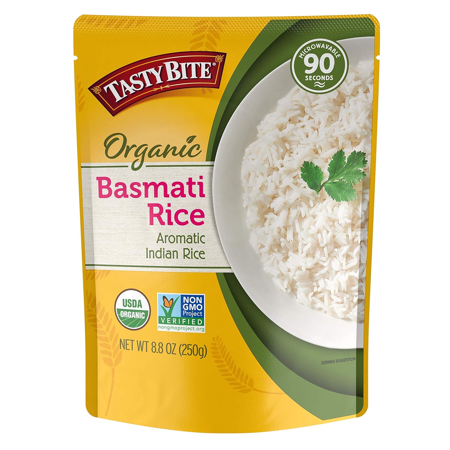 Amazon.com : Tasty Bite Organic Basmati Rice, 8.8 Ounce, Ready to Eat ...