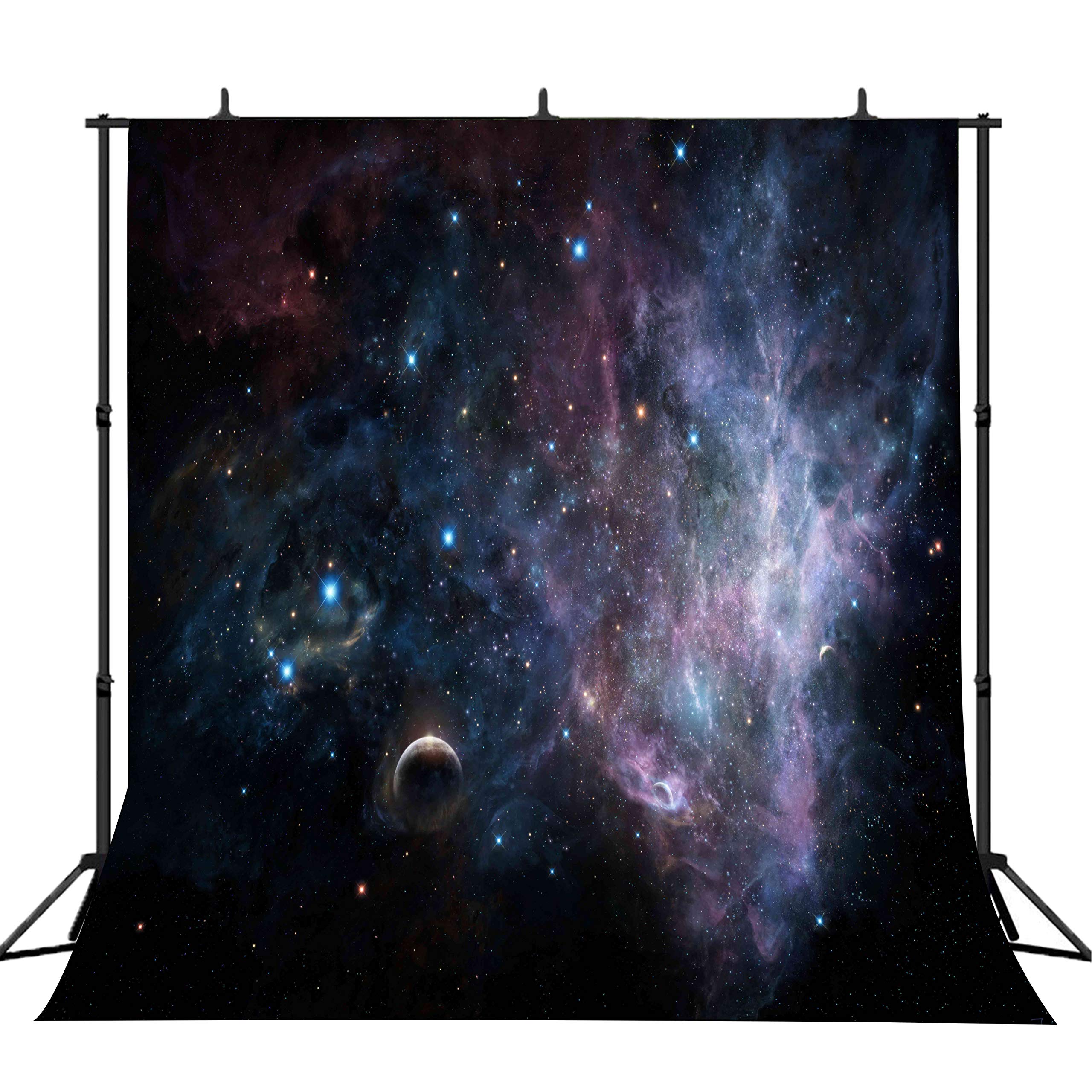 Universe Galaxy Backdrop For Outer Space Themed Party Night Starry ...