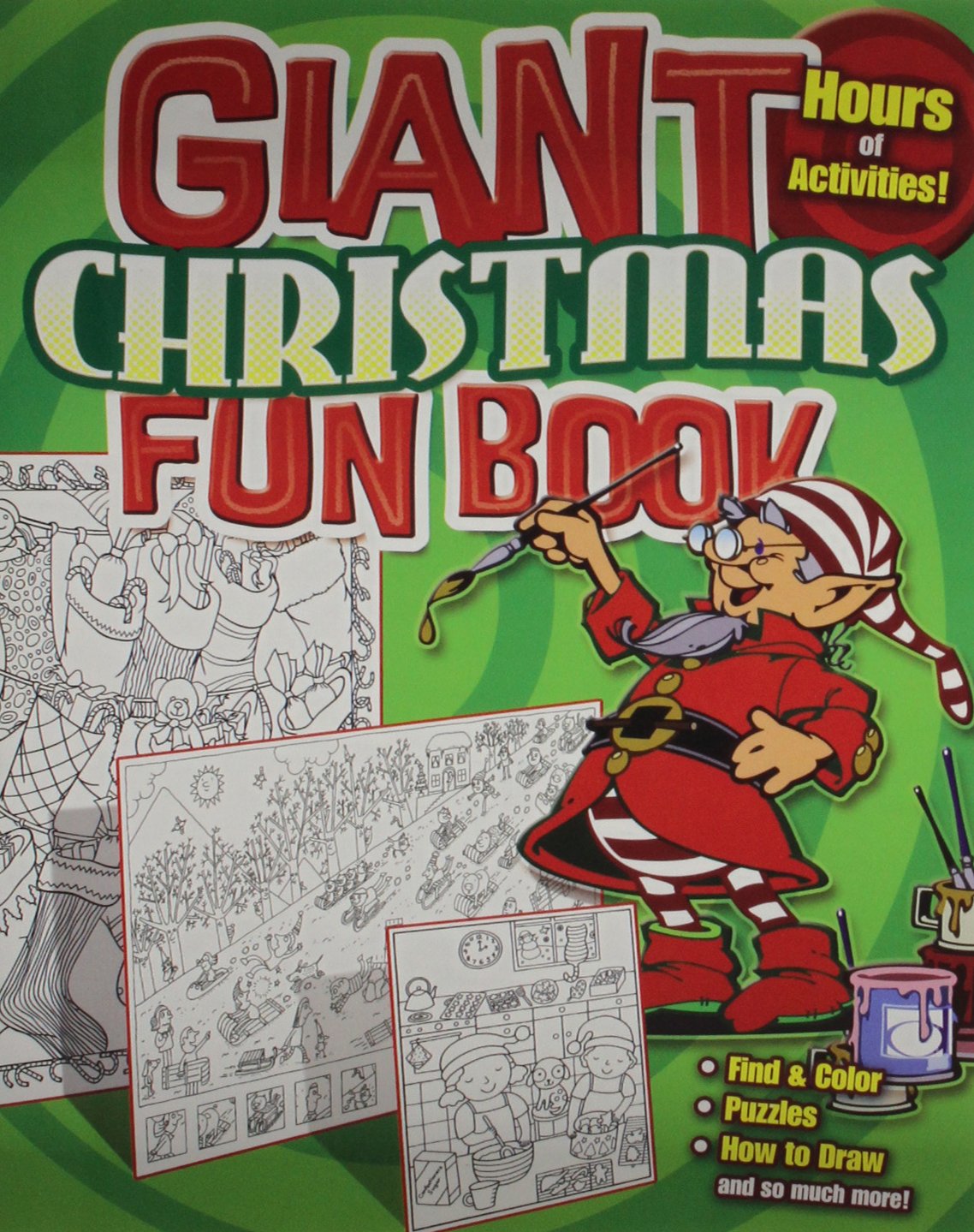 Giant Christmas Fun Book: Dover Publications, Inc.: 9780486491769 ...