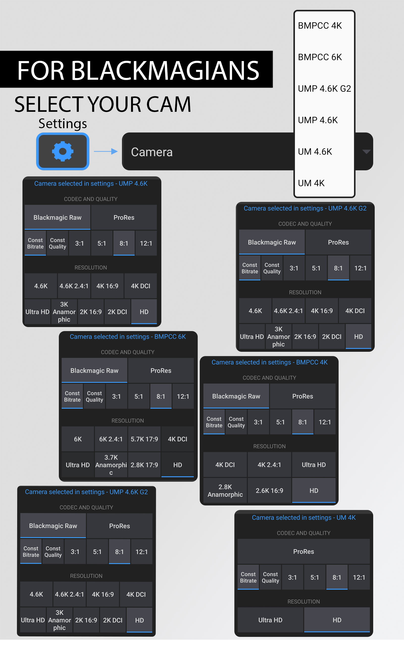 Blackmagic Camera Controller - App on Amazon Appstore