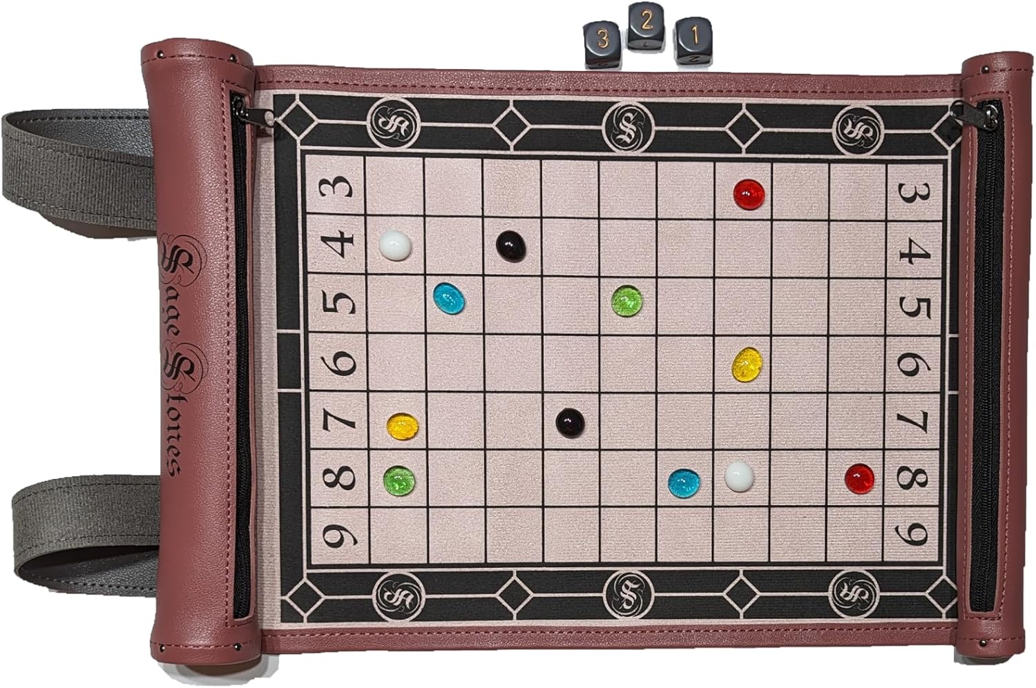 Amazon.com: TNT Laser Works Sage Stones Dice Game | Strategic Play for ...