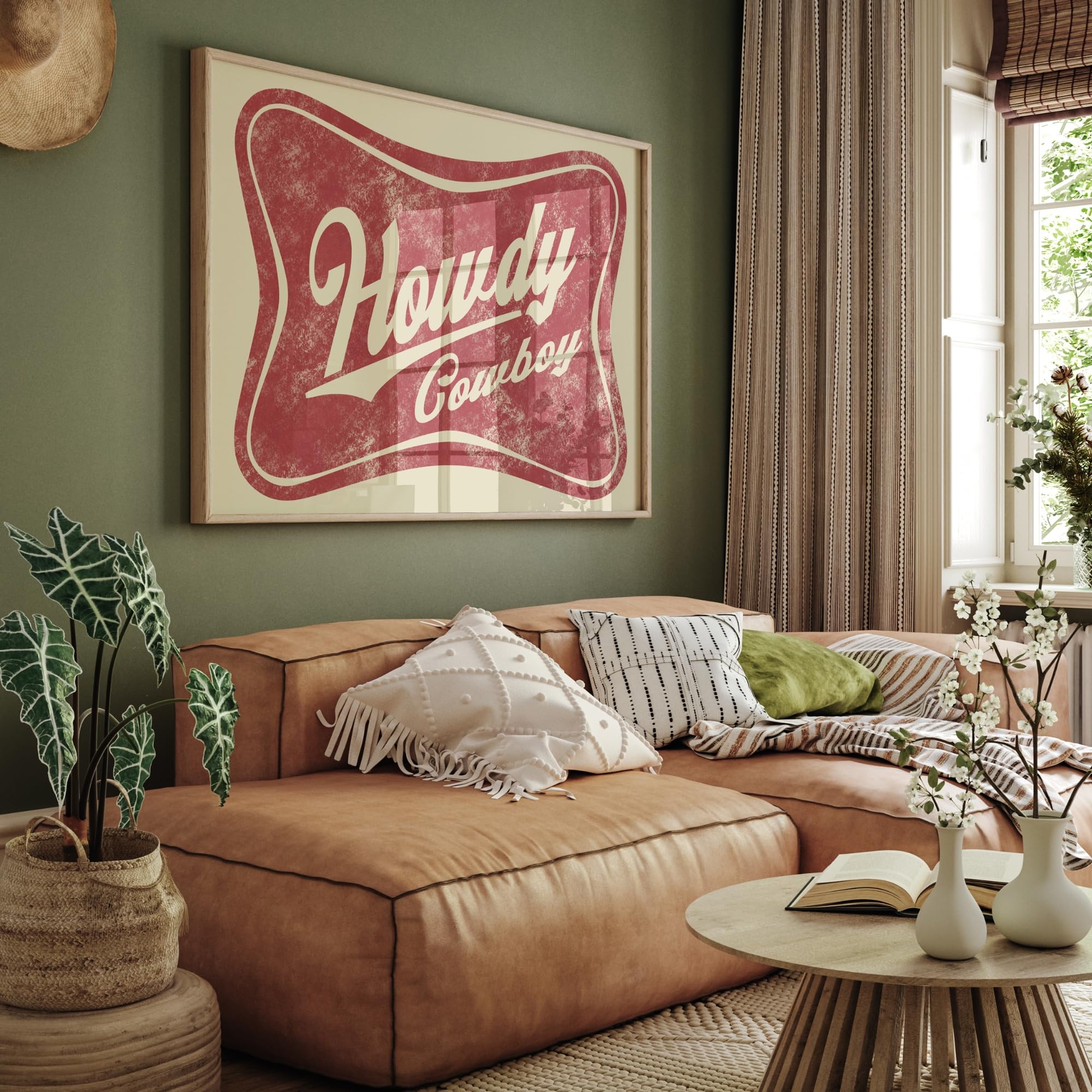 Amazon.com: Heron Haus Western Wall Decor | Large Western Art Prints ...