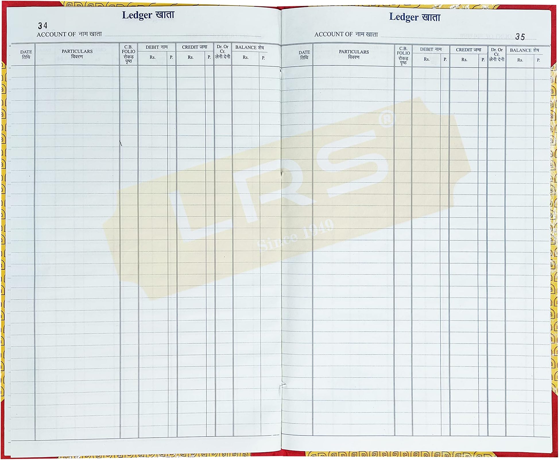 Single Line Long Register (200 Pages) : Amazon.in: Office Products