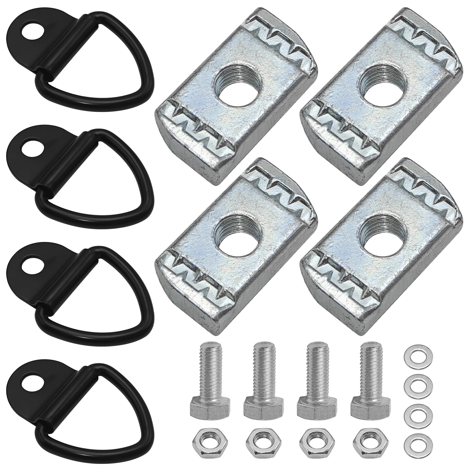 Utili-Track Bed Rail Cleats MZS Tie Down Cleats For Nissan Frontier ...