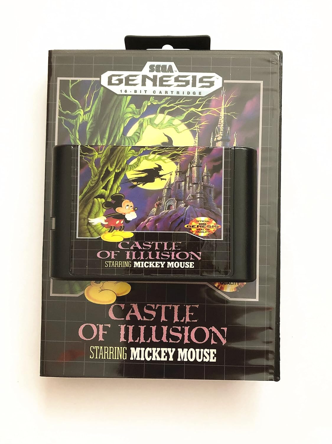 Amazon.com: Mickey Castle of Illusion 16 bit MD Game Card For Sega Mega ...