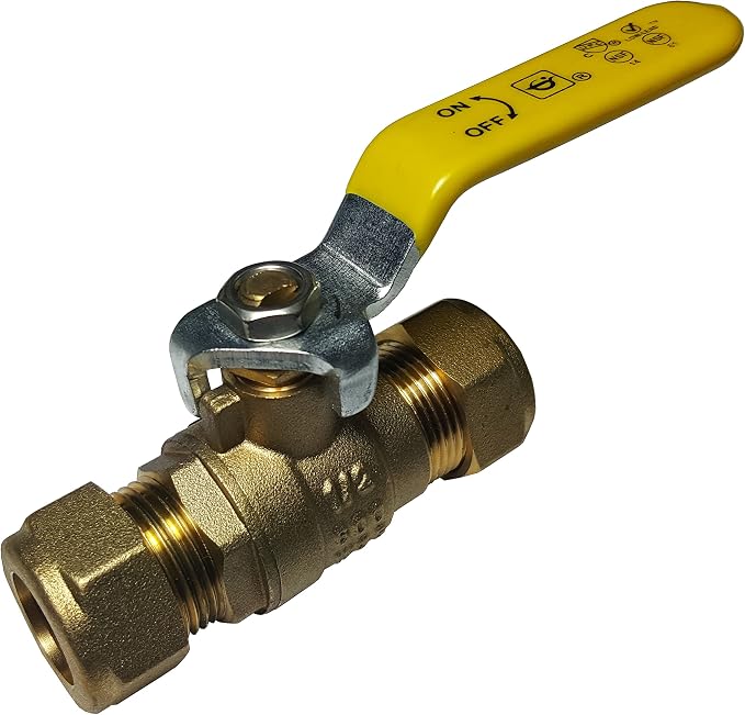 Amazon.com: 1 Piece XFITTING 1/2'' Compression Ball Valve, Full Port ...