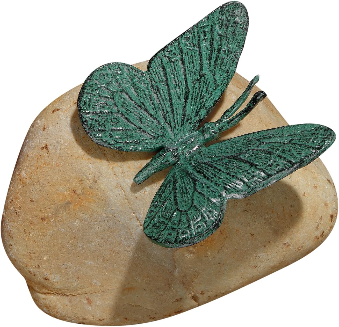 Design Toscano BB27488 Butterfly Bronze Garden Statue, Verdigris ...