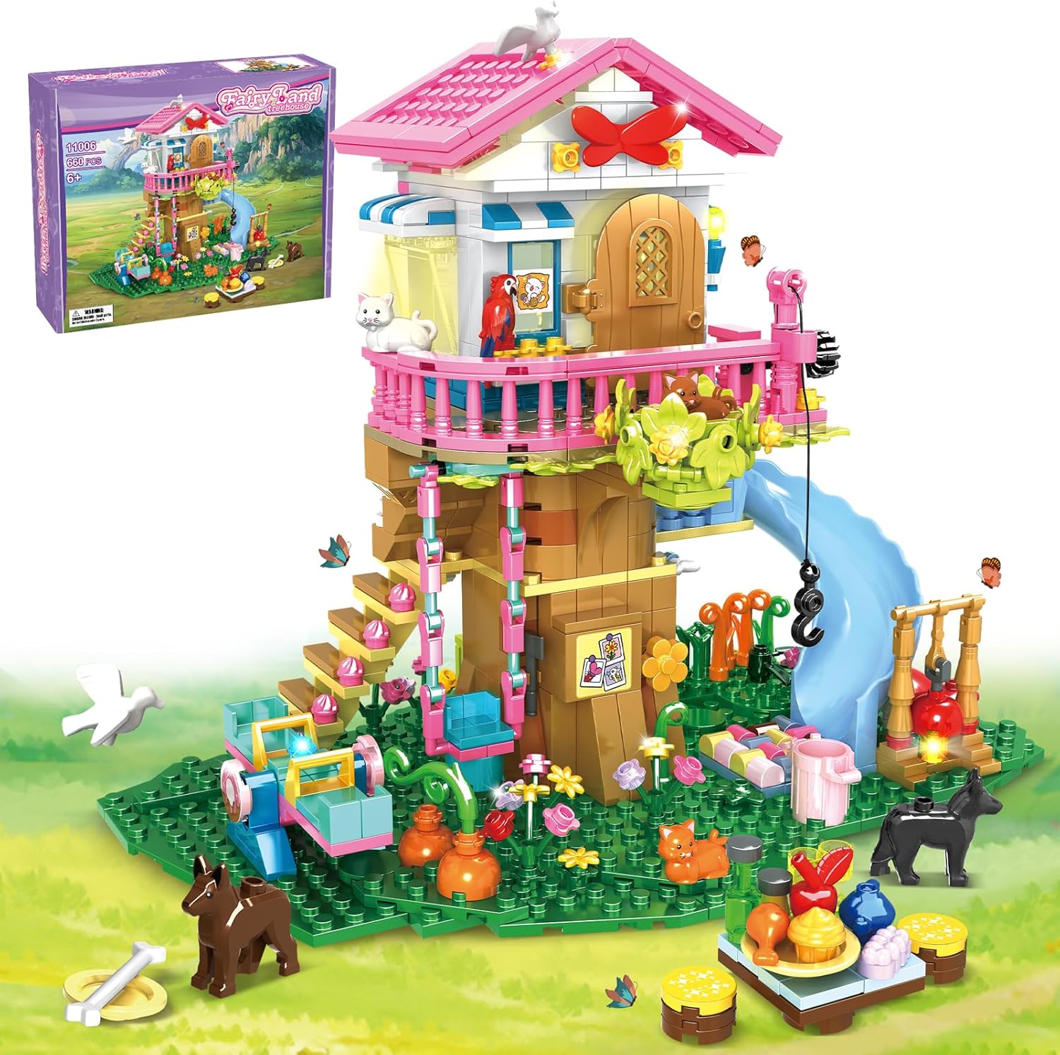Tree House Friends Building Toys for Girls Boys Ages 6 7 8 9 10 12 ...