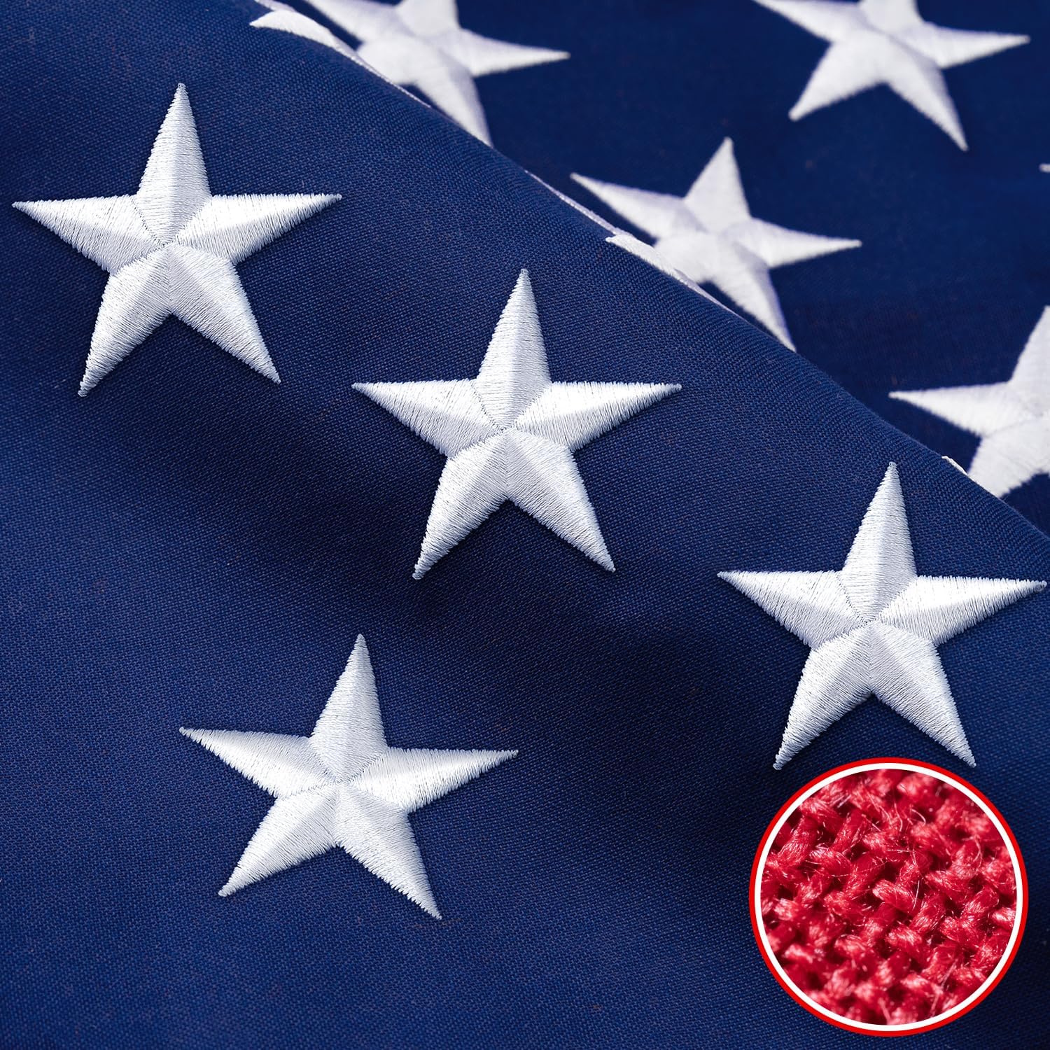 Amazon.com : American Flag 2x3 FT TearProof Series, Heavy Duty Tough ...