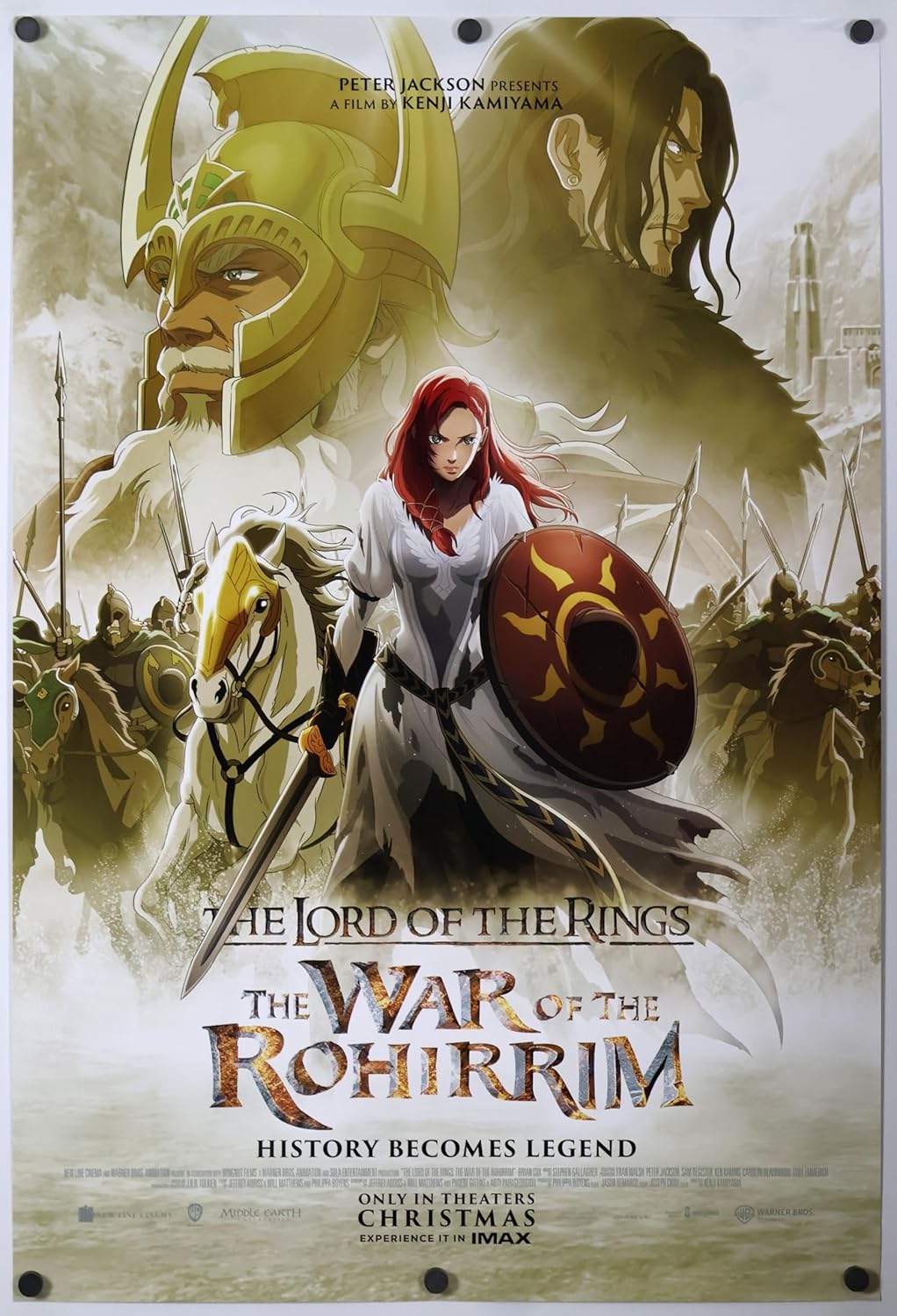 Amazon.com: LORD OF THE RINGS THE WAR OF THE ROHIRRIM MOVIE POSTER 2 ...