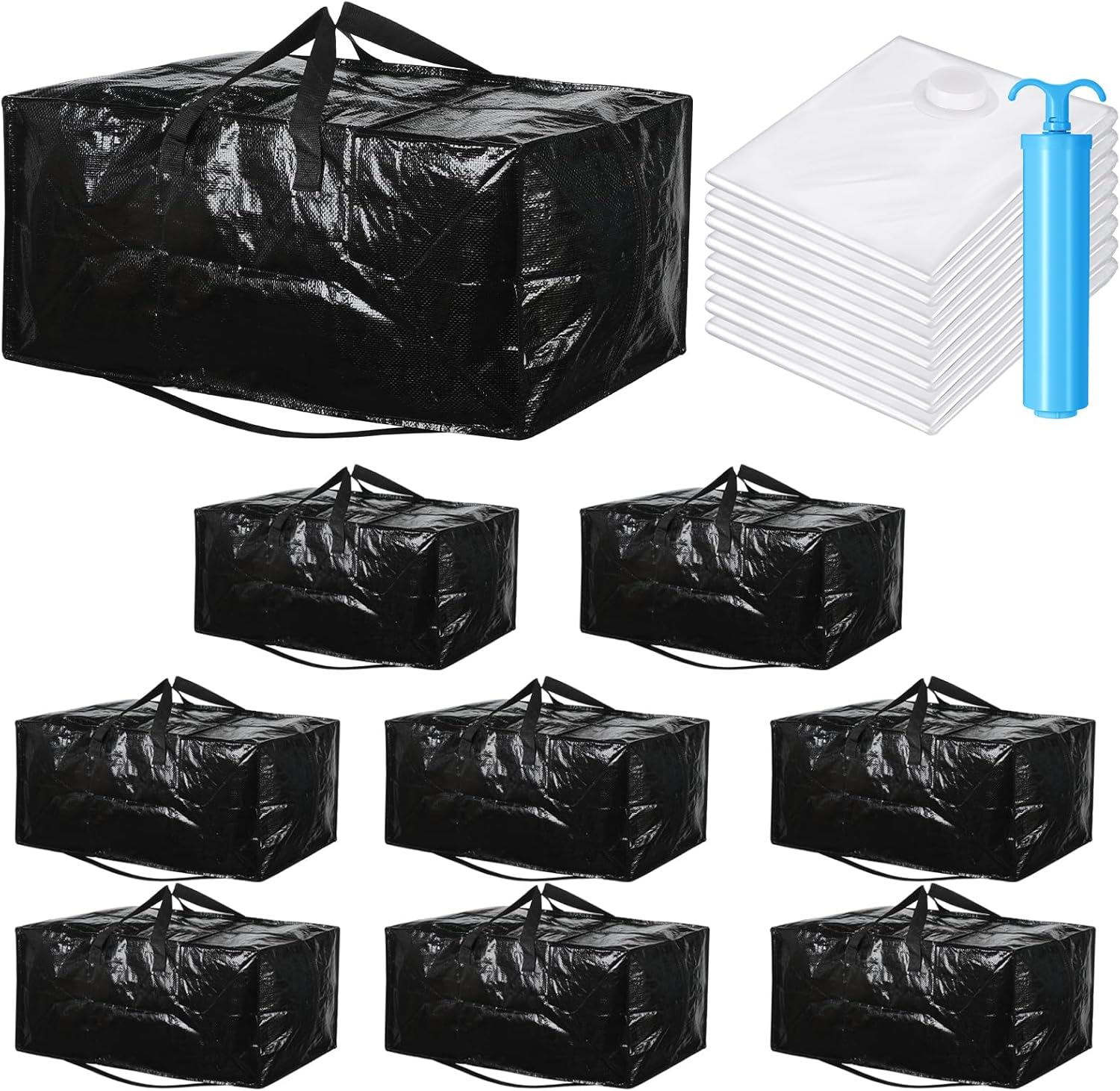 Amazon.com: Silkfly Heavy Duty Extra Large Moving Bags Waterproof ...