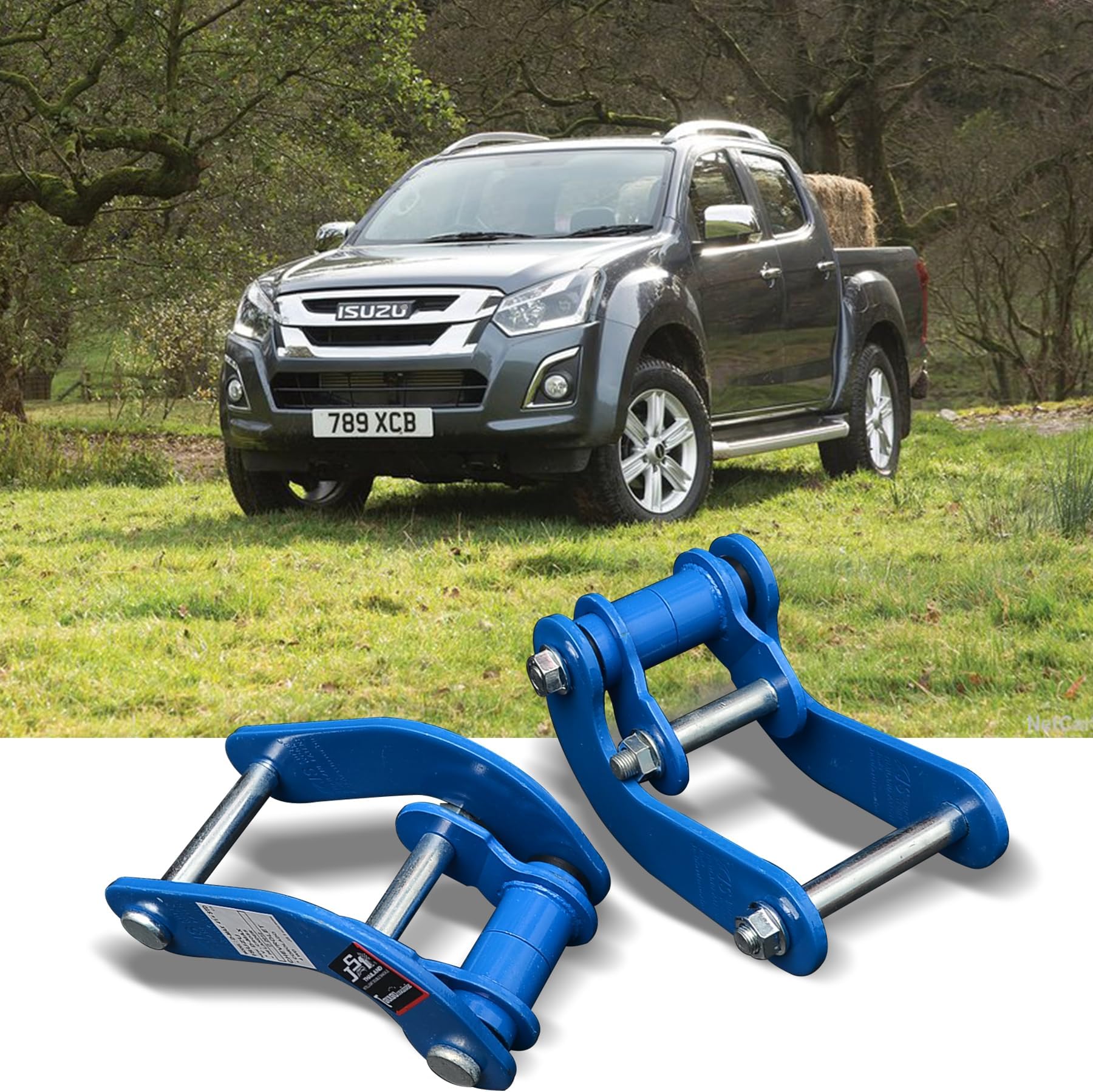 Amazon.com: Rear Leveling Shackles Kits Fit forIsuzu DMAX 2020-2024 ...