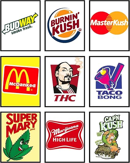 Amazon.com: BigWig Prints Stoner Room Decor - Weed Poster, Trippy ...