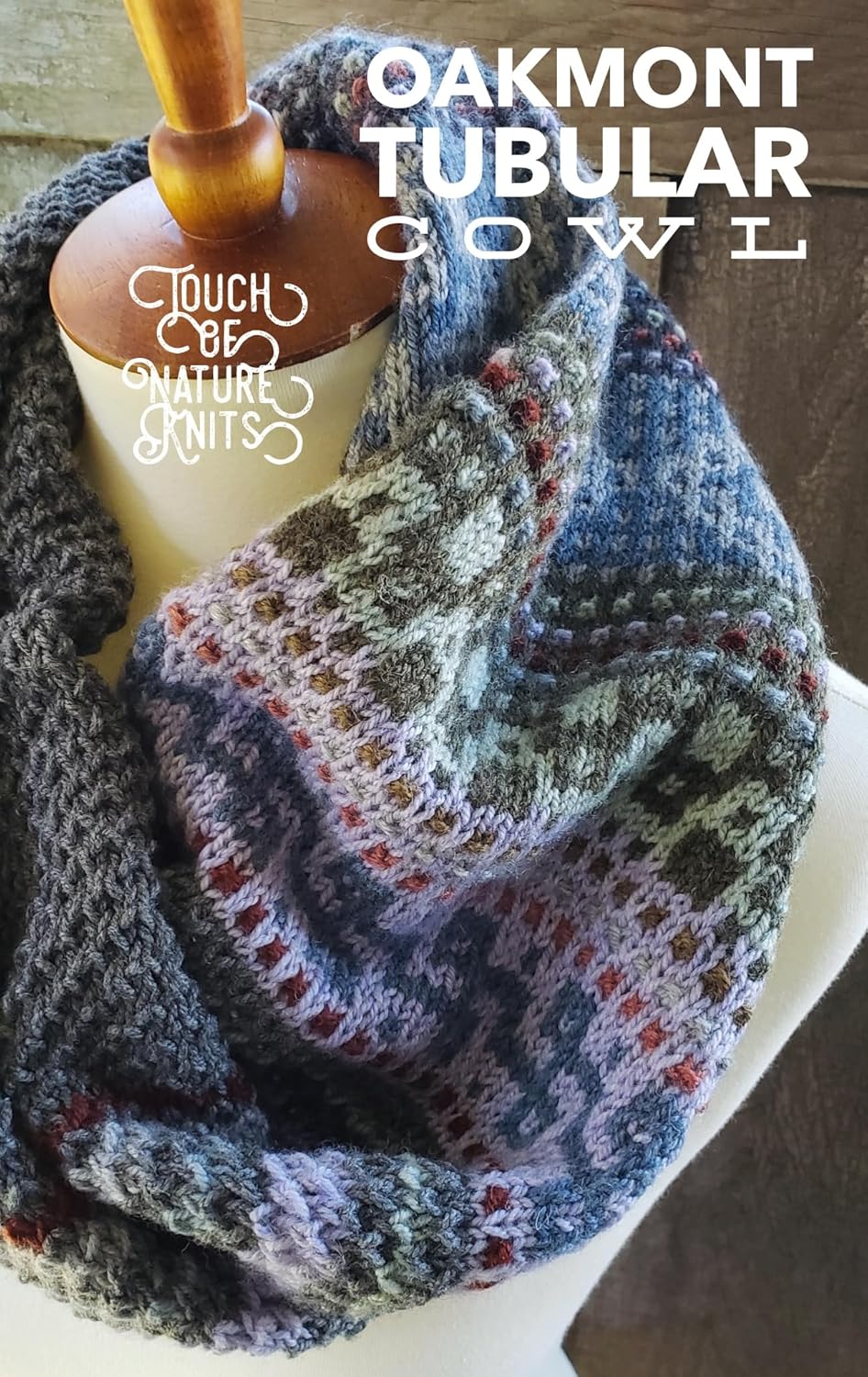 Amazon.co.jp: Oakmont Tubular Cowl - Brioche Knitting - Mosaic Knitting ...