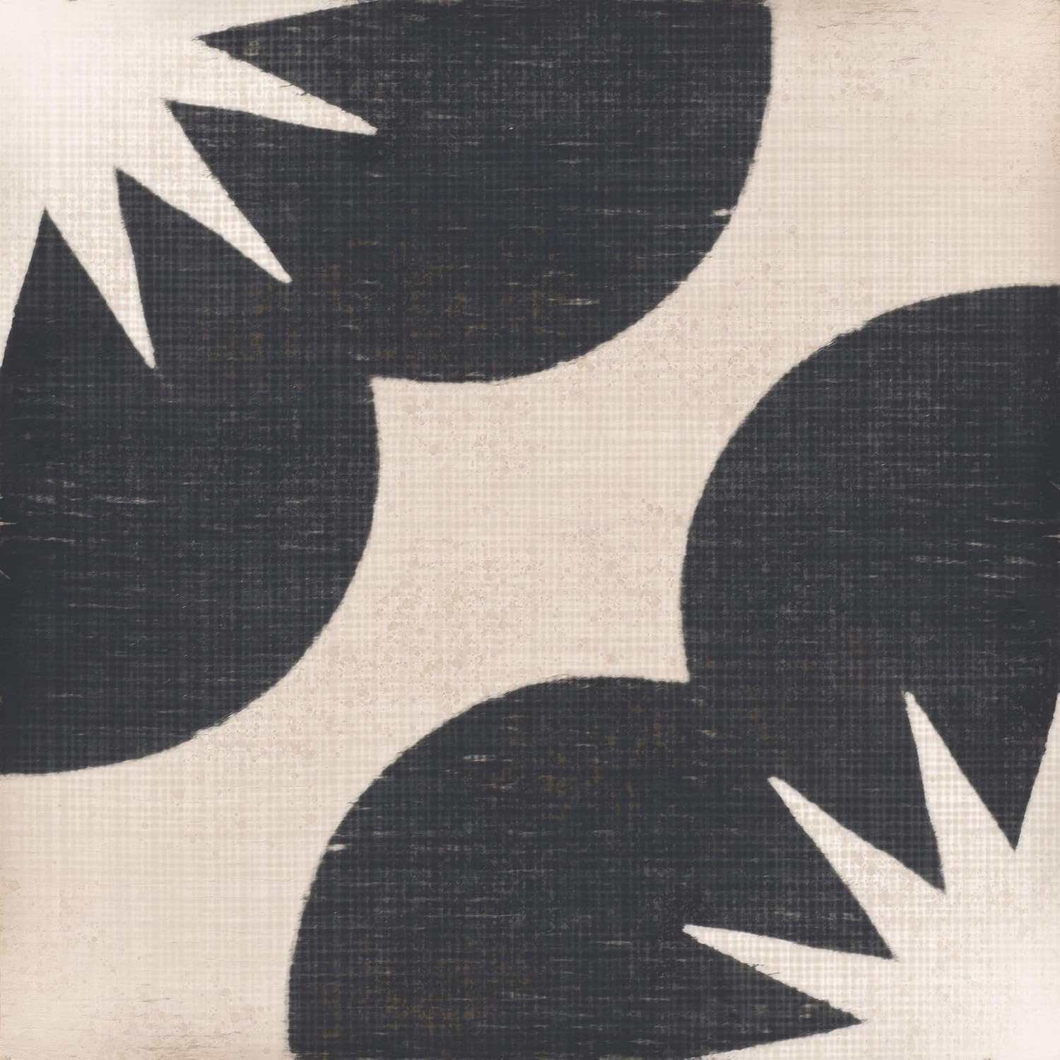 Mirth Studio Inky Bud Peel and Stick Decorative Floor Tile Decals ...